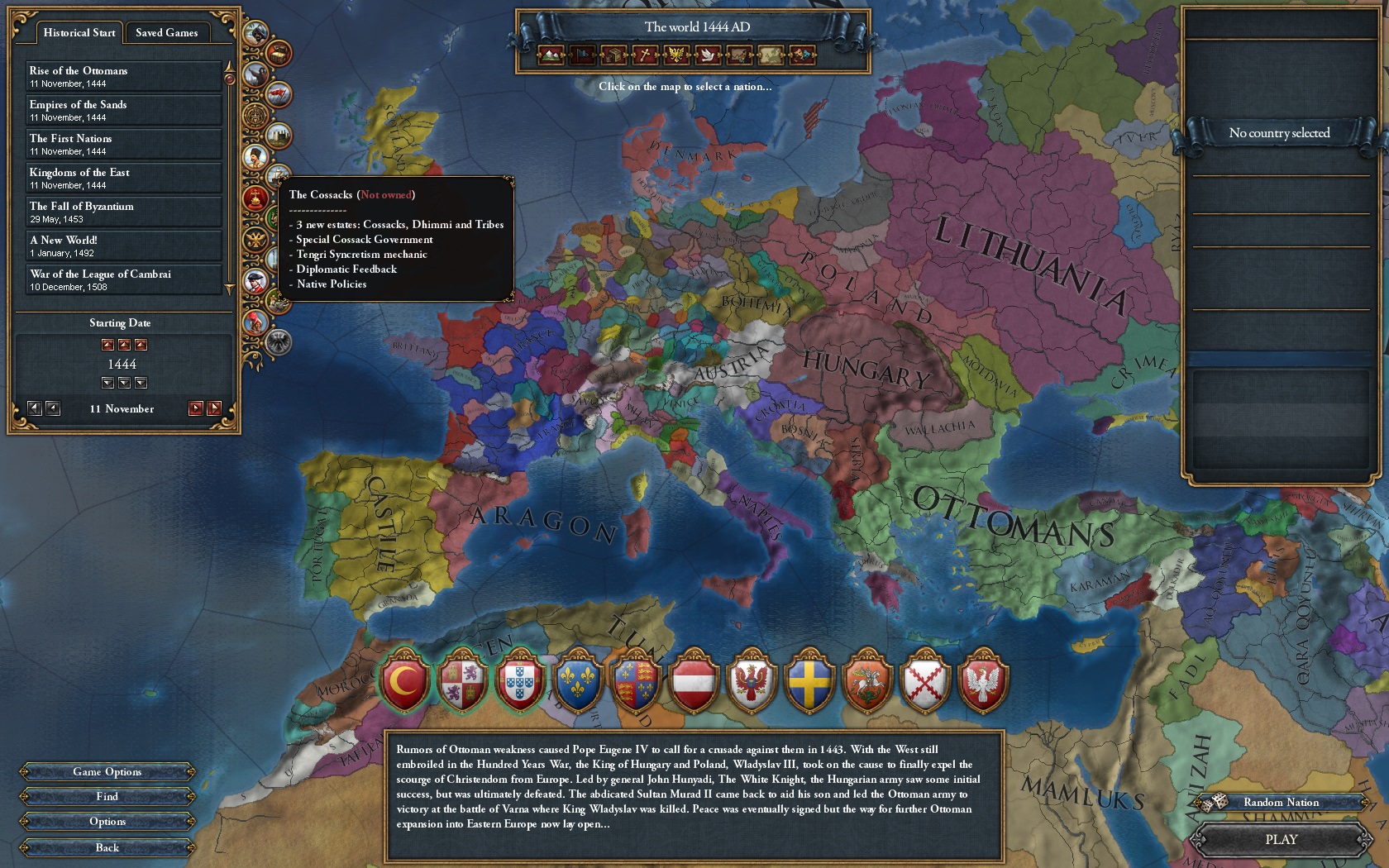 DLC not recognized when loading from .exe | Paradox Interactive Forums